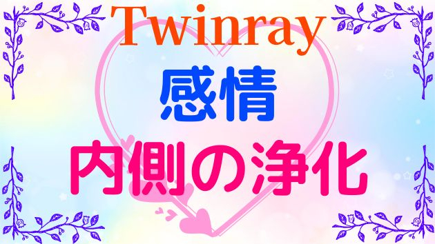 【Twinray】感情の揺さぶり｜さくらん♾️あなたを笑顔に ｜coconalaブログ